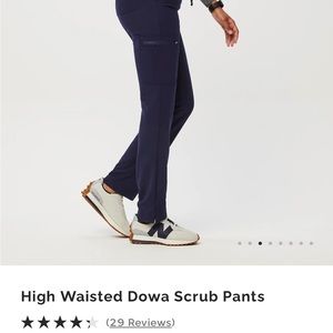 Figs | Pants & Jumpsuits | Nwt Figs High Waisted Dowa Scrub Pants Navy ...